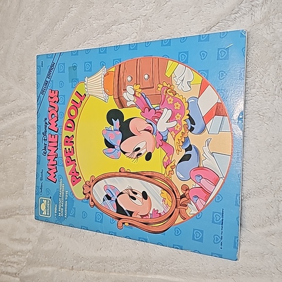 Disney | Toys | 994 Disney Minnke Mouse Paper Doll Book | Poshmark